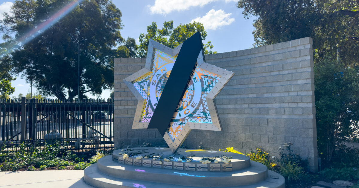 San Jose's fallen police officers honored with new monument - San José ...